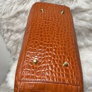 Michael Rome | Bags | Vintage Michael Rome Designs Croc Embossed Tote ...